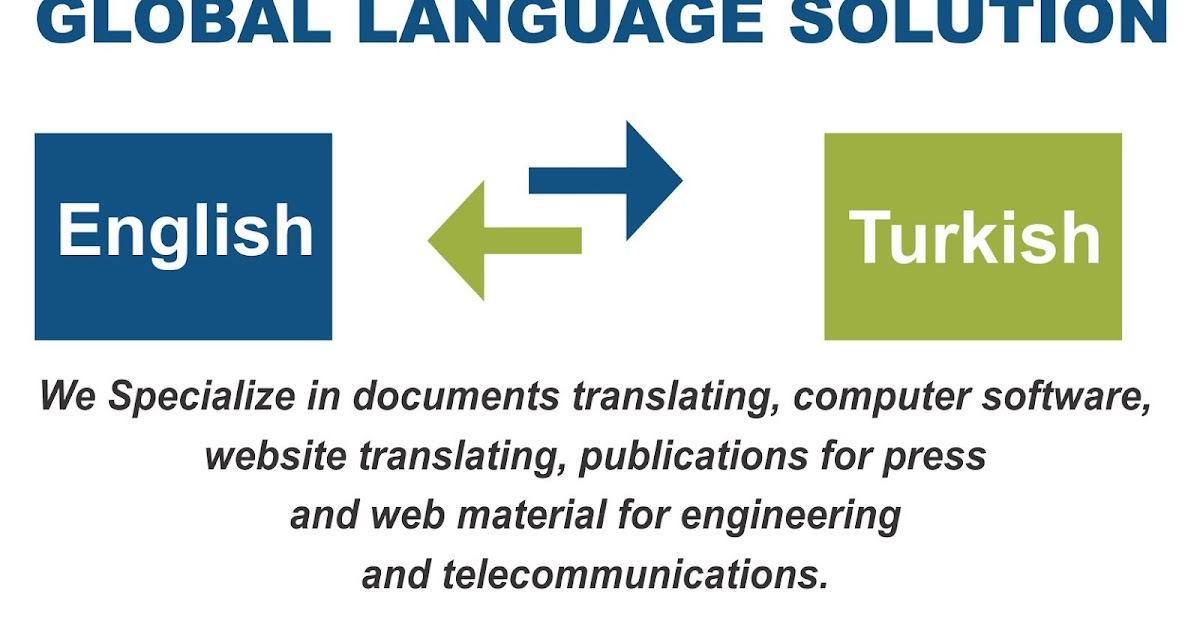 Translation Services : TURKISH TRANSLATION SERVICES