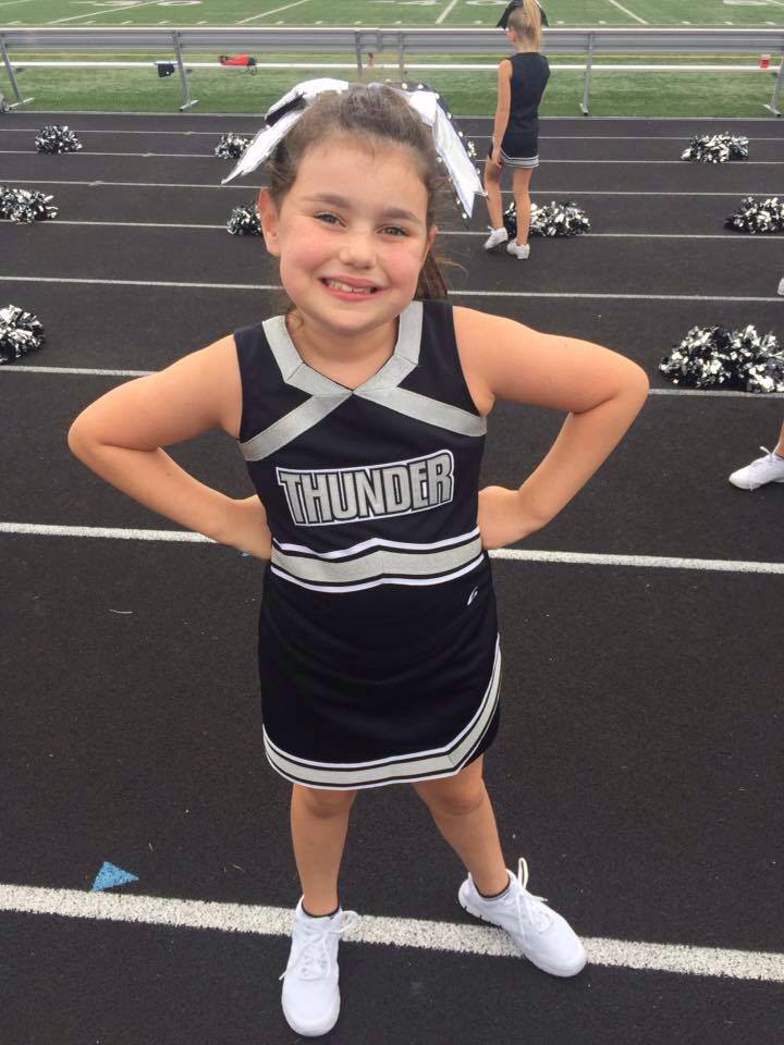 Morgan Clarissa: Thunder Cheer! Fall 2016