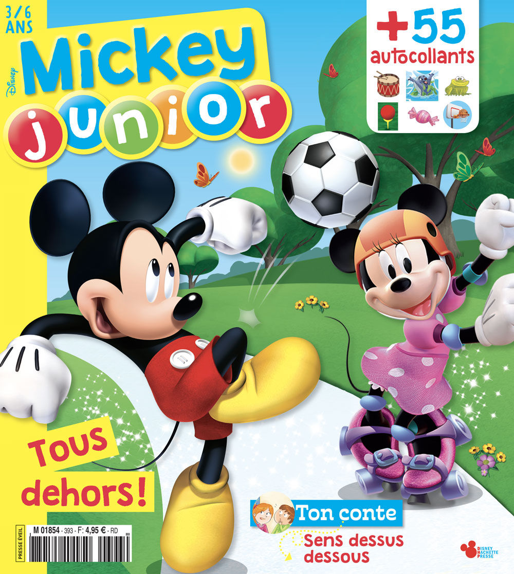 Gaëlle Vervelle-Berthelet: Je suis dans le Mickey Junior n°393
