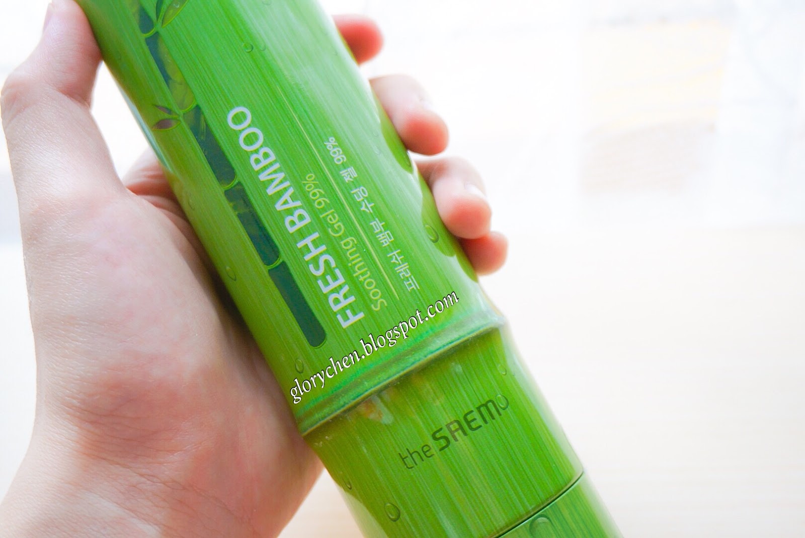 The Saem Fresh Bamboo Soothing Gel 99% Review - Glory Chen