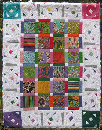 Gefilte Quilt: Party in the Borders: A Precut-Friendly Half-Modern ...