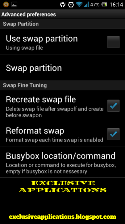 Exclusive Applications: Expanding RAM on android devices