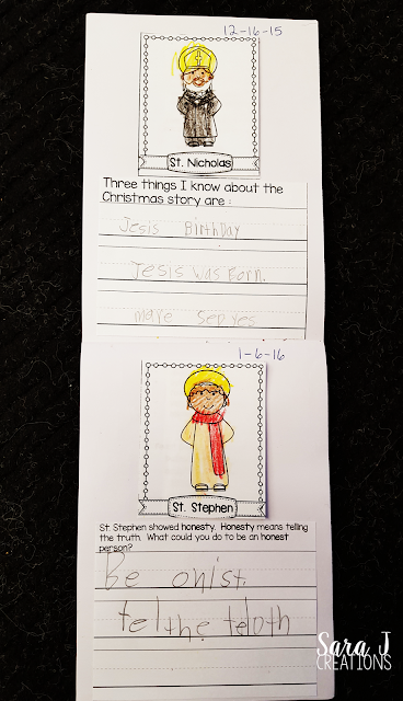 Catholic Saints Coloring Books | Sara J Creations