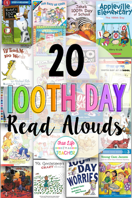 100th Day of School Read Alouds | True Life I'm a Teacher