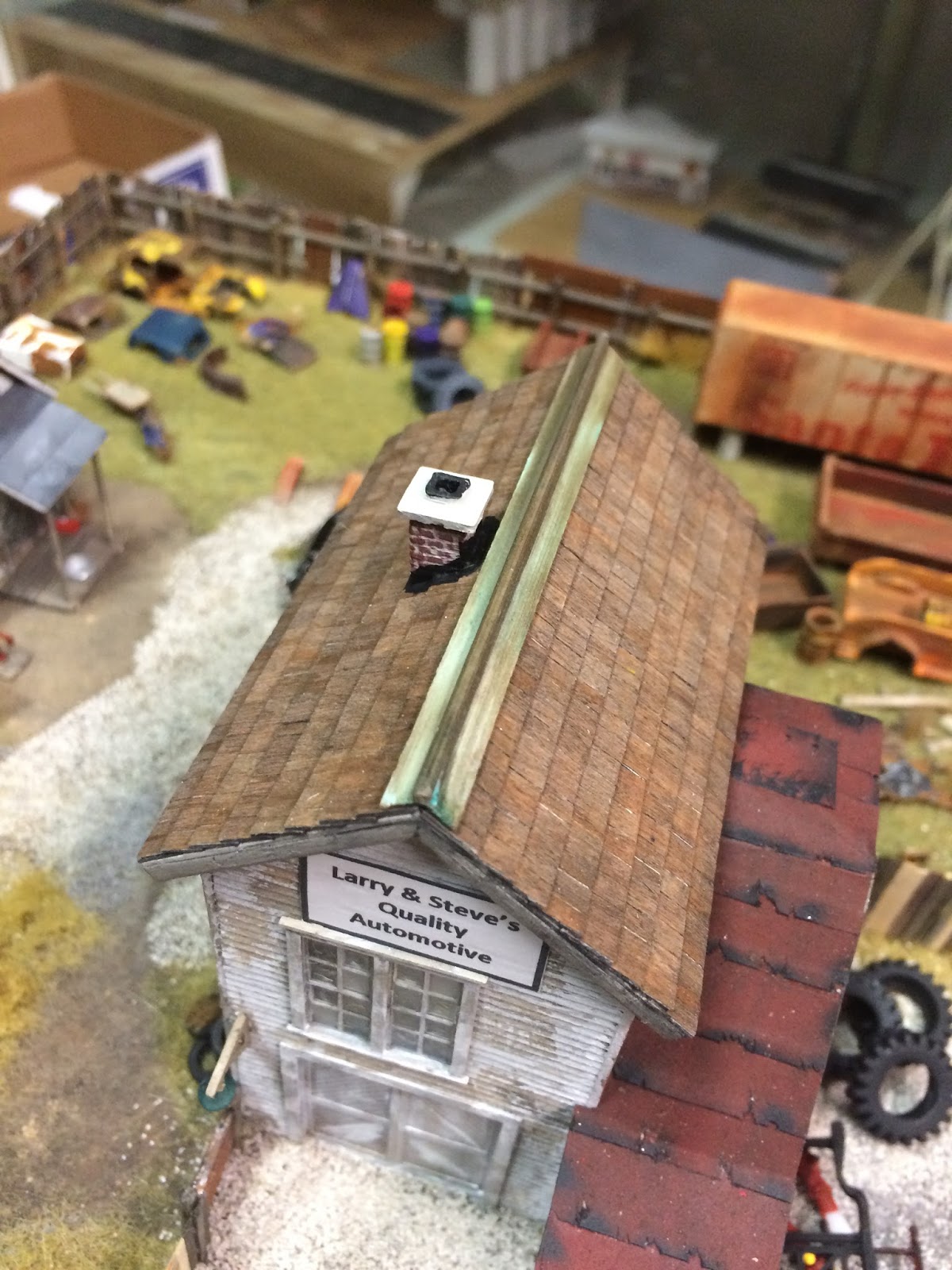 Nirvana Valley Model Railroad: 3D Printing in Copper #2 & #3, weathering
