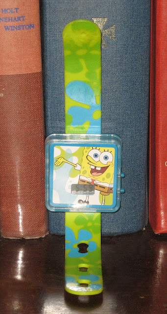Percy's Fast Food Toy Stories : Spongebob Digi Watch - BK