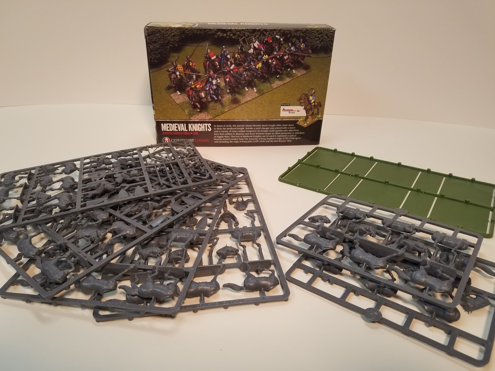 Anton's Wargame Blog: Conquest Miniatures Medieval Knights