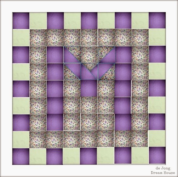 de Jong Dream House: Quilt #6: Molly's Monogram Quilt