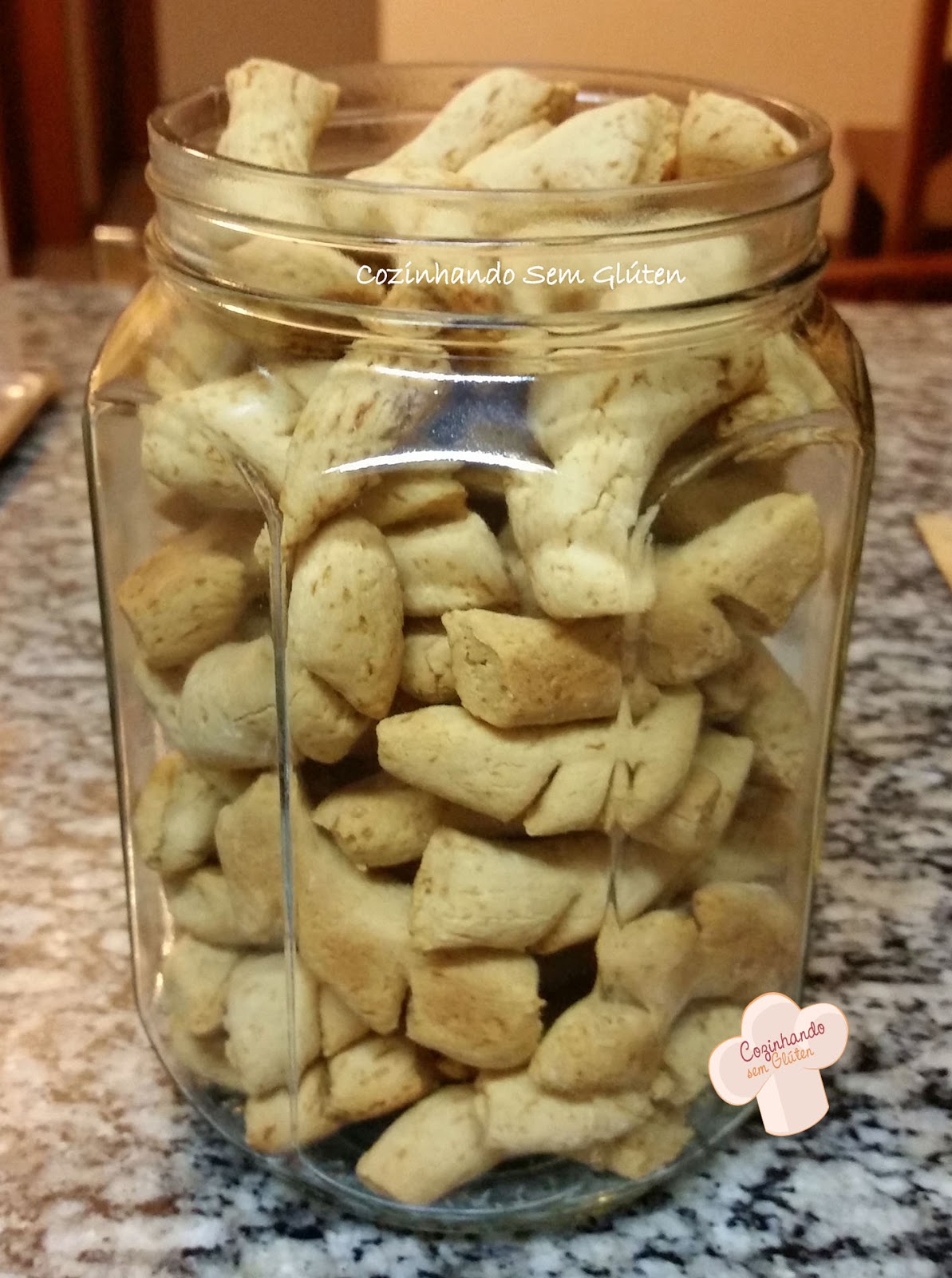 Cozinhando sem Glúten: Biscoitos 2 da Dona Aurora