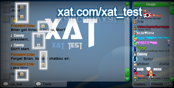 Aishasites: Xat Release NEW Homepage Styles!