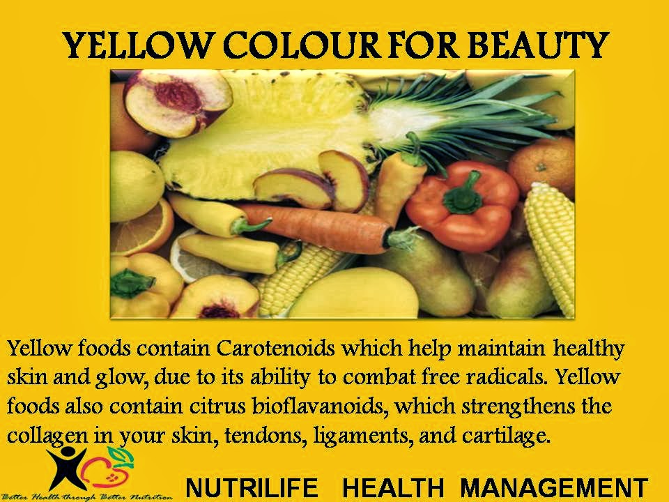 DIET WHAT IT REALLY MEANS!!!!!!!!: Colour your diet - Yellow colour for ...
