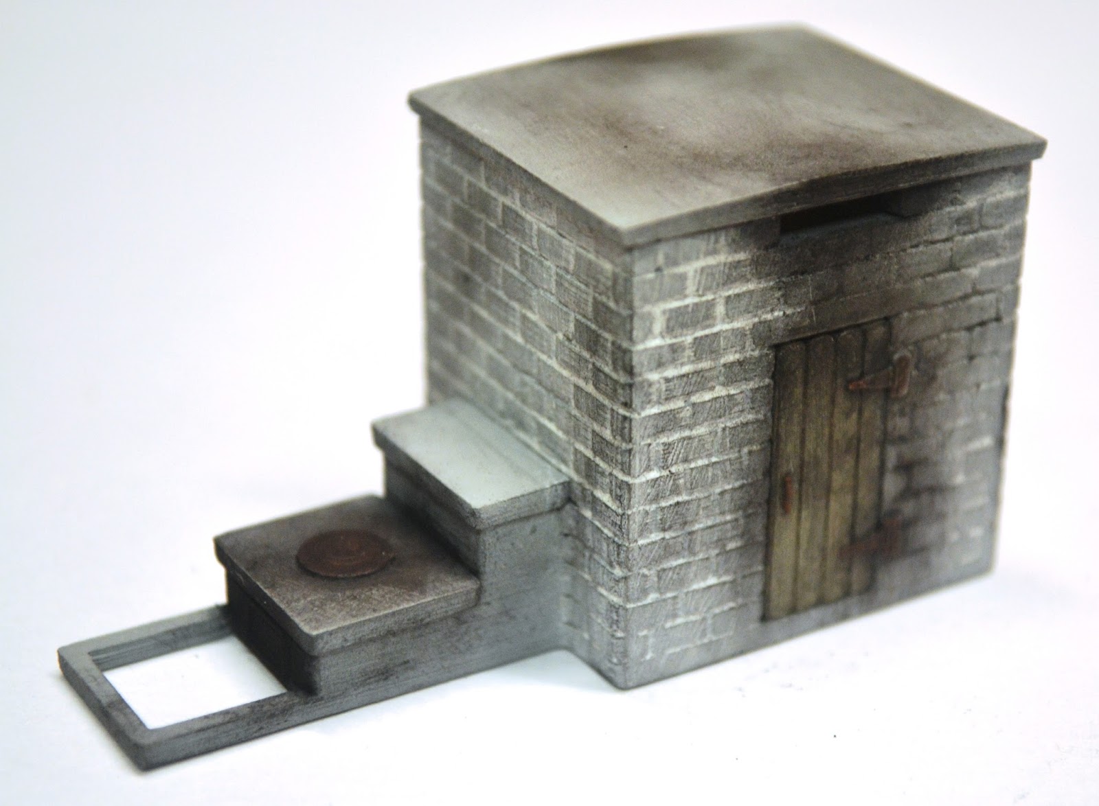 Nirvana Valley Model Railroad: Smokehouse, HO Scale, 3d Printed, Down ...