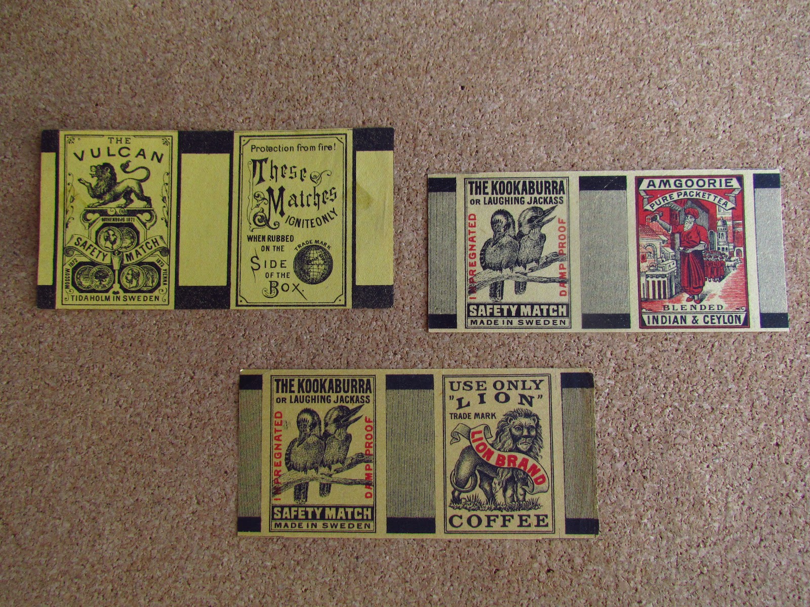 Arnon Reisman - A Phillumenist: Special old Swedish labels