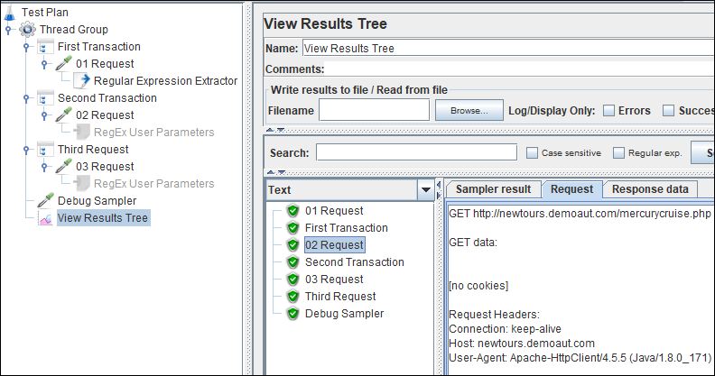 JMeter - RegEx User Parameters - Example | Use JMeter - RegEx User Parameters - Example | Use