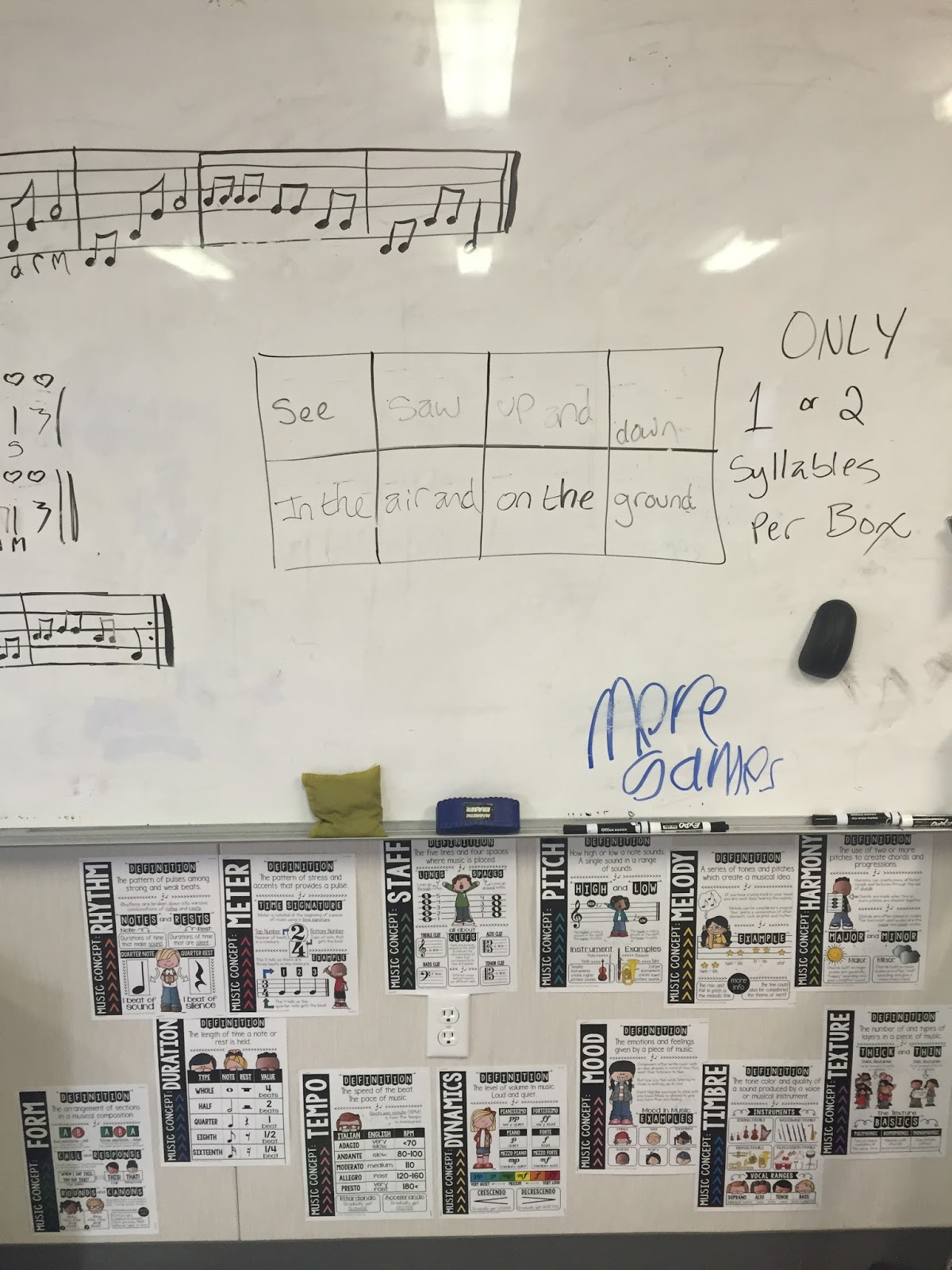 Emily's Kodaly Inspired Music: Music Classroom Tour