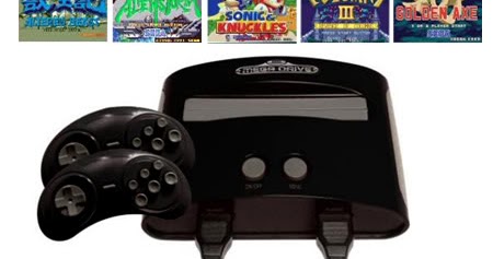 Sega Mega Drive Console With 15 Games