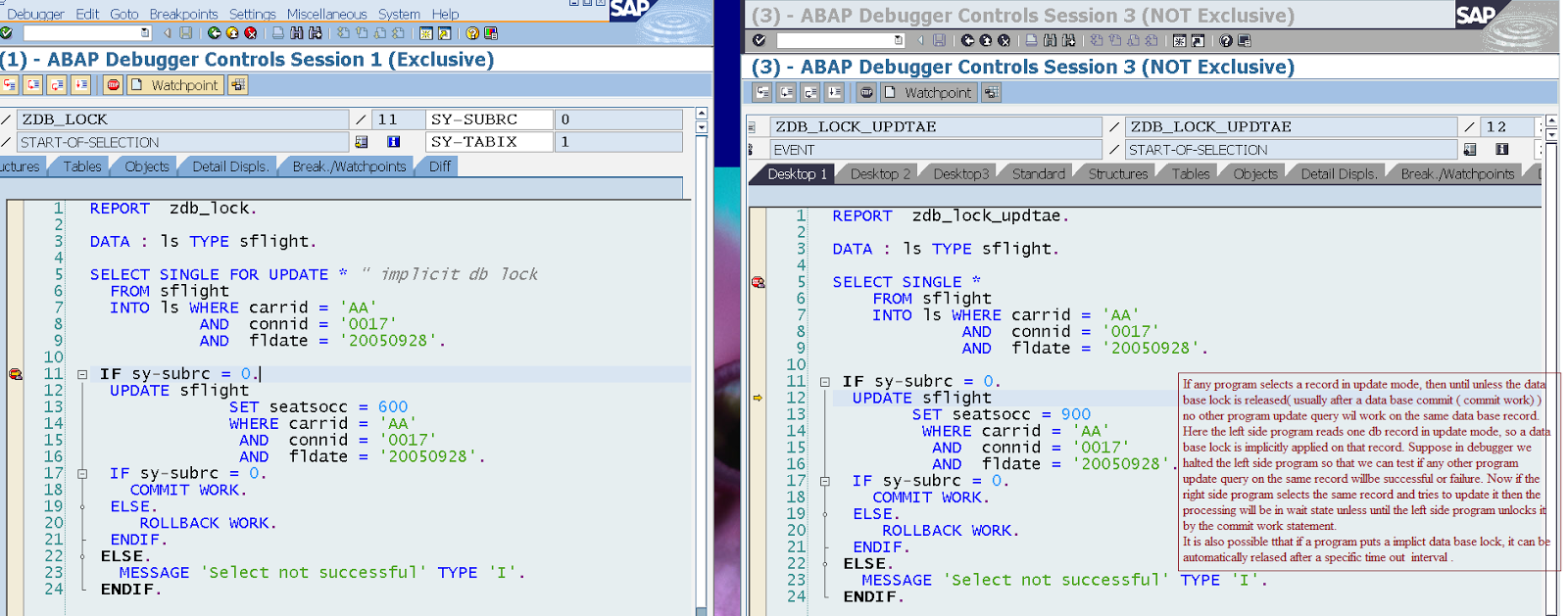 TECHSAP : Database Lock(Open SQL Statement ) Vs. SAP Lock (Enqueue ...