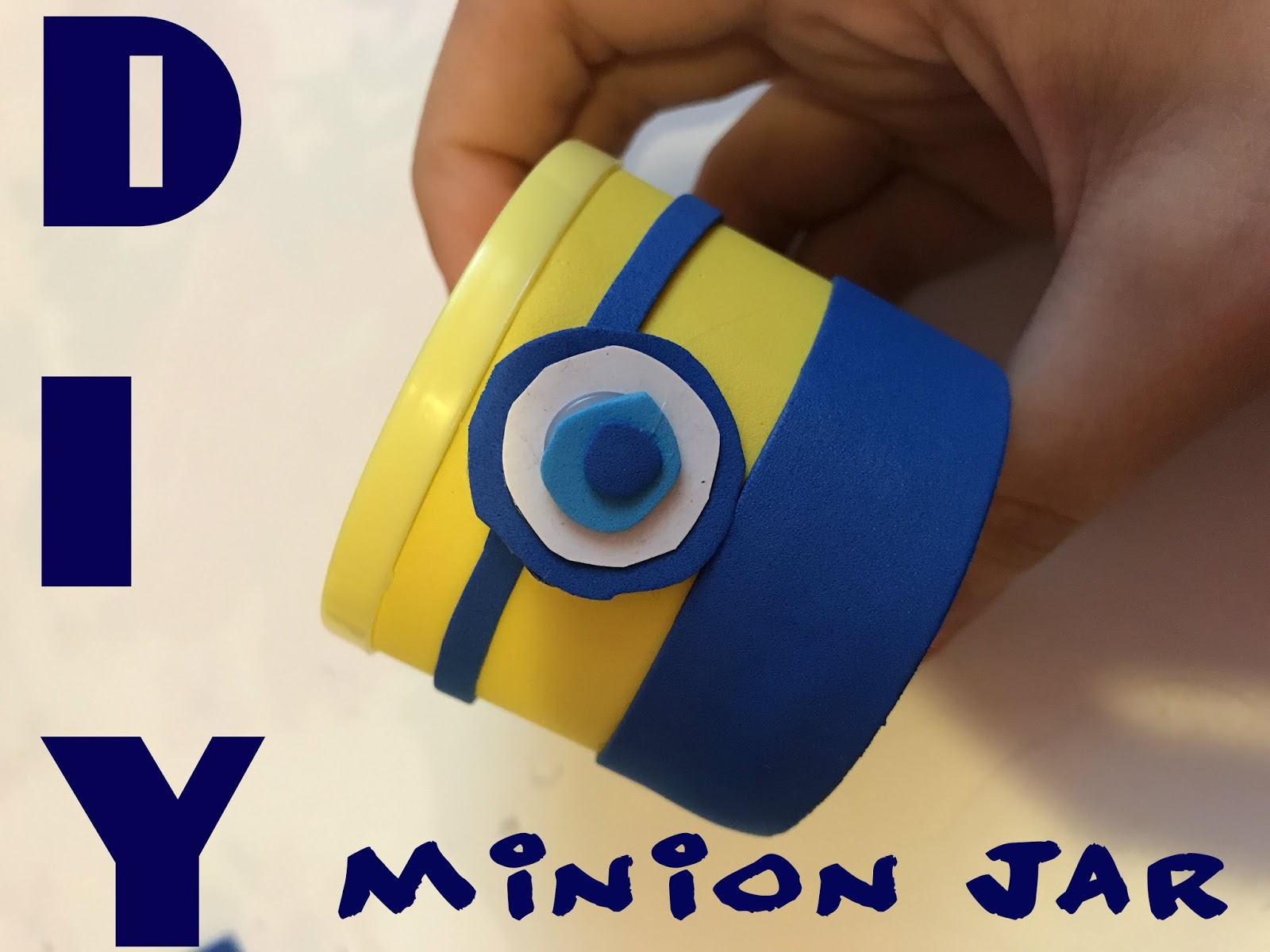 DIY How to Make a Minion Jar!