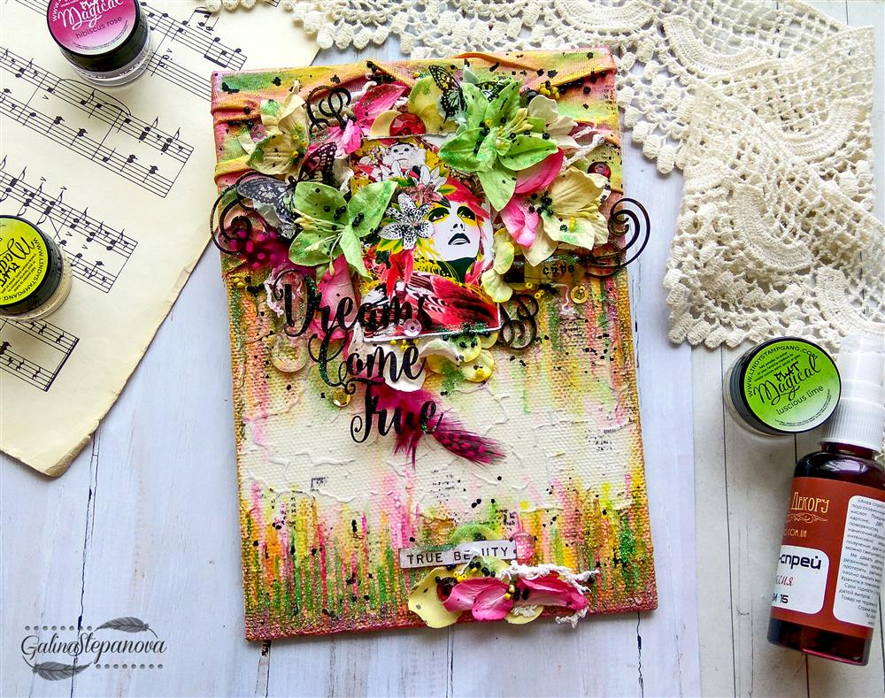 Mixed Media Place: Galina Stepanova - May Guest Designer