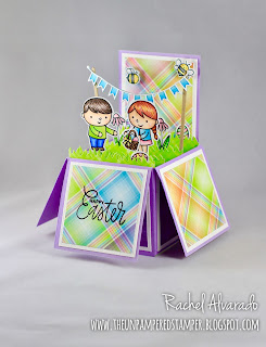 Pretty Pink Posh – Easter Box Card