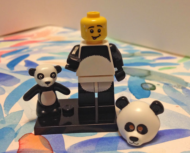 The Minifigure Collector: Minifigure Spotlight Lego Movie - Panda Suit Guy