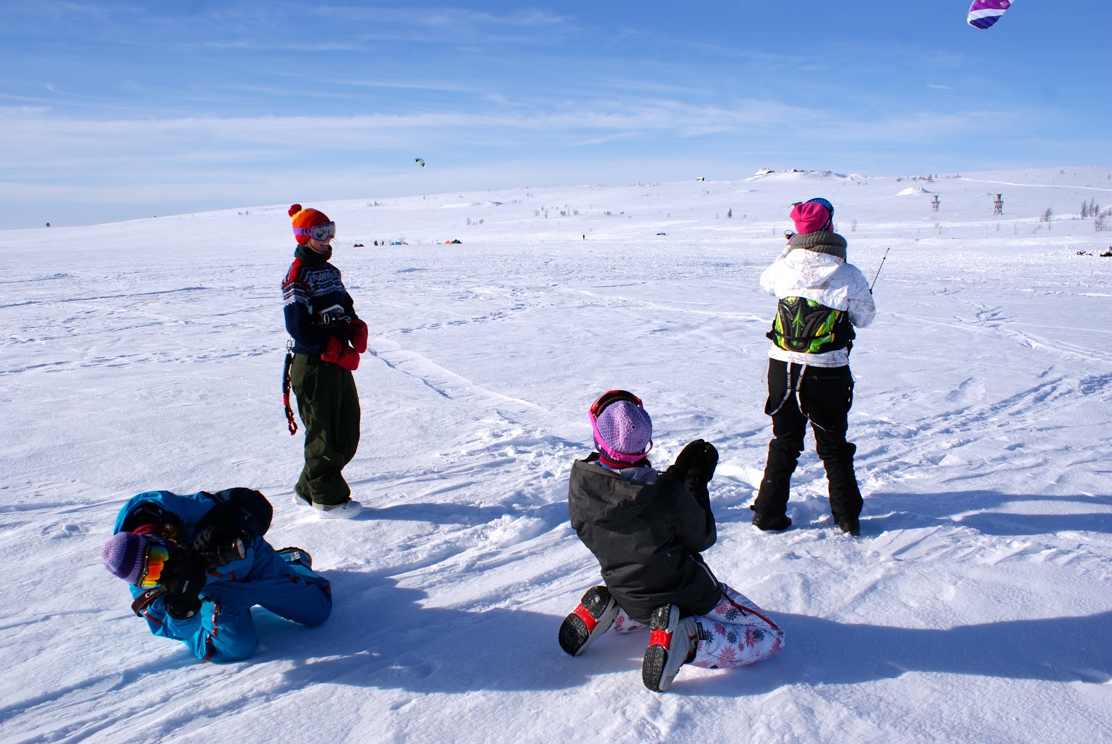 Spin Around The World With Karianne: Sideshore's Snowkite Girl Camp at ...