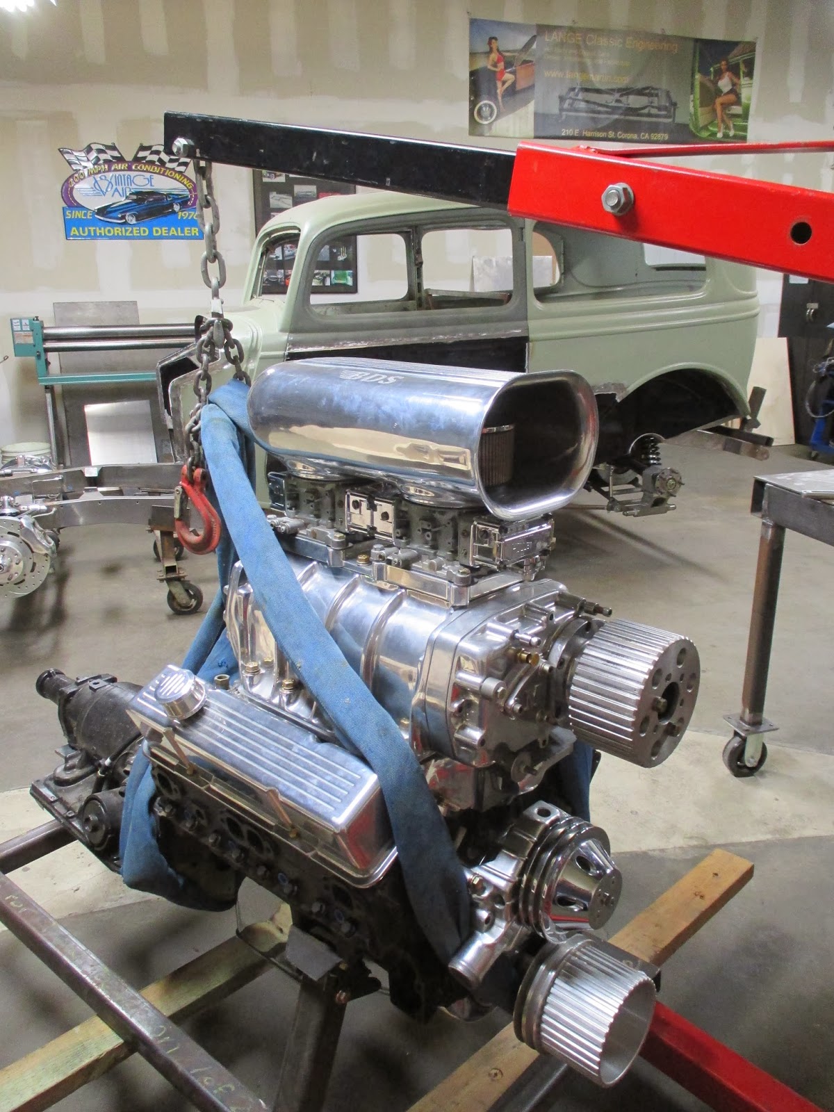 Martin Lange: LANGE Classic Engineering. A Hot Rod Shop in Corona ...