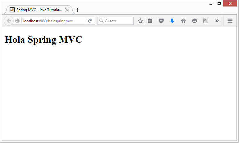 Tutoriales De Programacion Java Spring Mvc Parte 1 Configuración