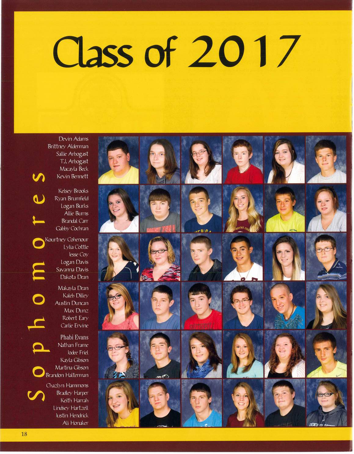 Pocahontas Commentator Plus: 2016 Grad Yearbook A