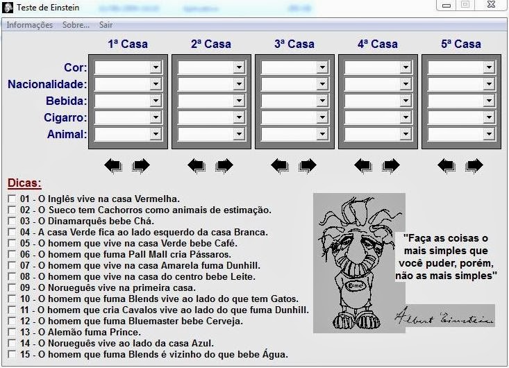 Kaspanokoko: Teste de Einstein