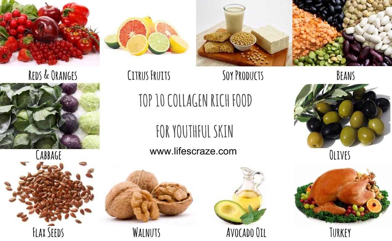 Top 10 Collagen Rich Foods For Youthful Skin - Life's Craze