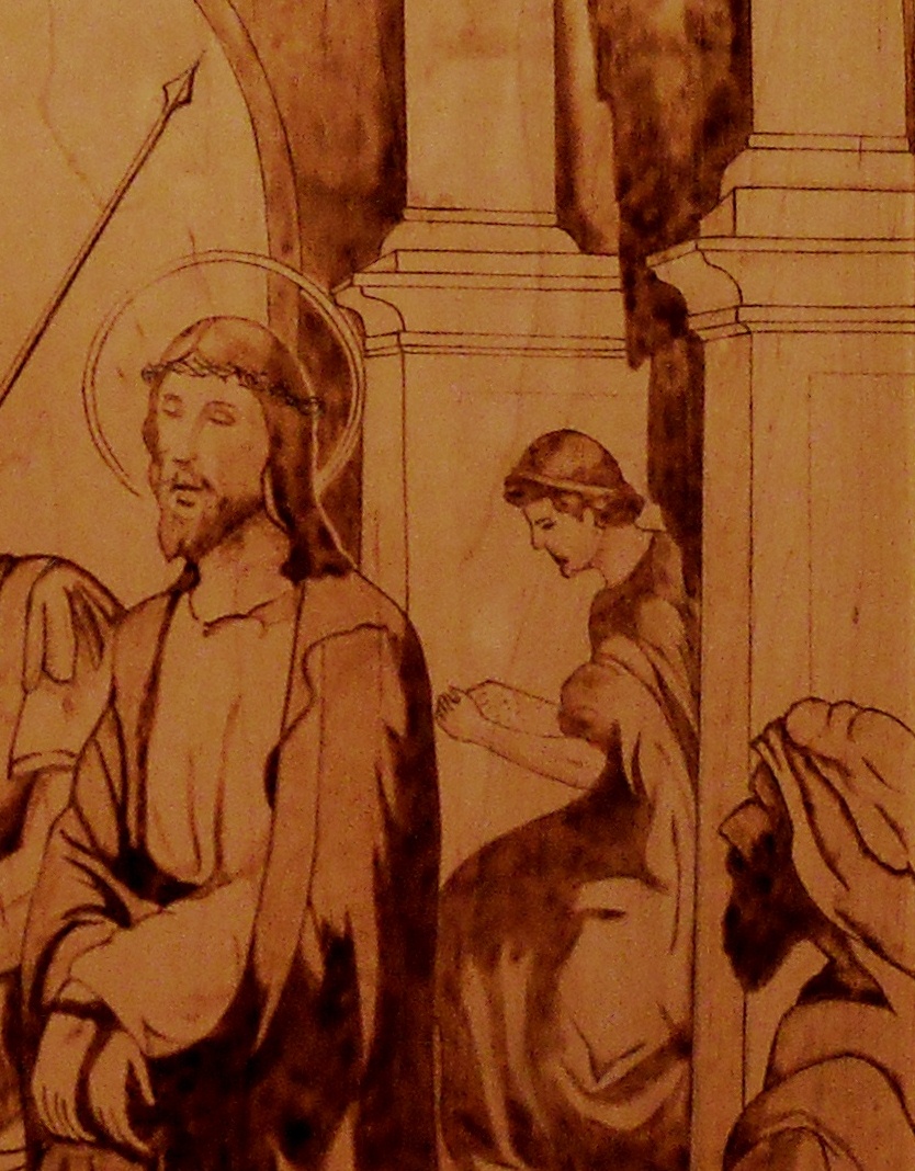 Joes Woodburning: Jesus, Christ, Condemned, art, pyrography ...
