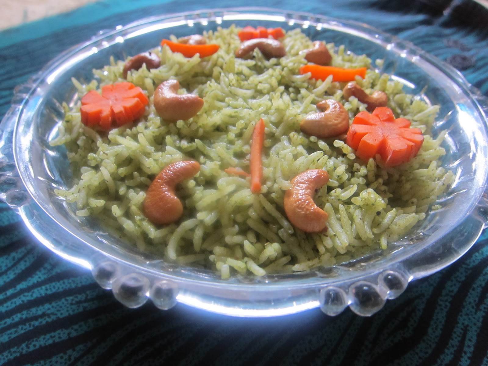 Palak Rice (Spanish Rice) recipe