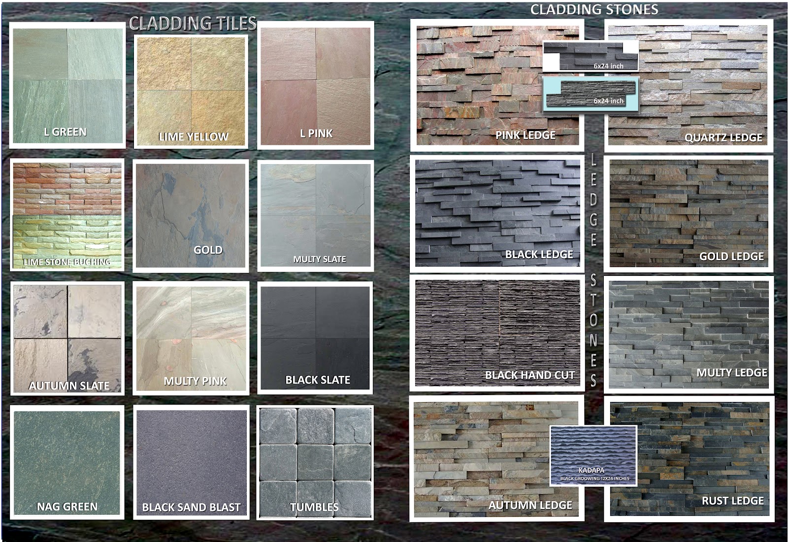 markapur slate stones
