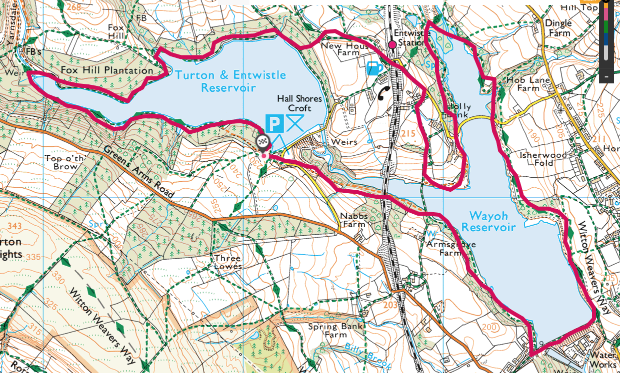 The Meanderthals: Entwistle & Wayoh reservoirs