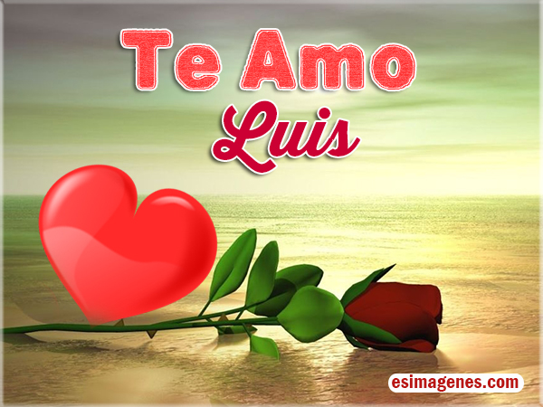 Tarjetas-de-te-amo-para-Luis-2.jpg (600×450) | Place card holders ...