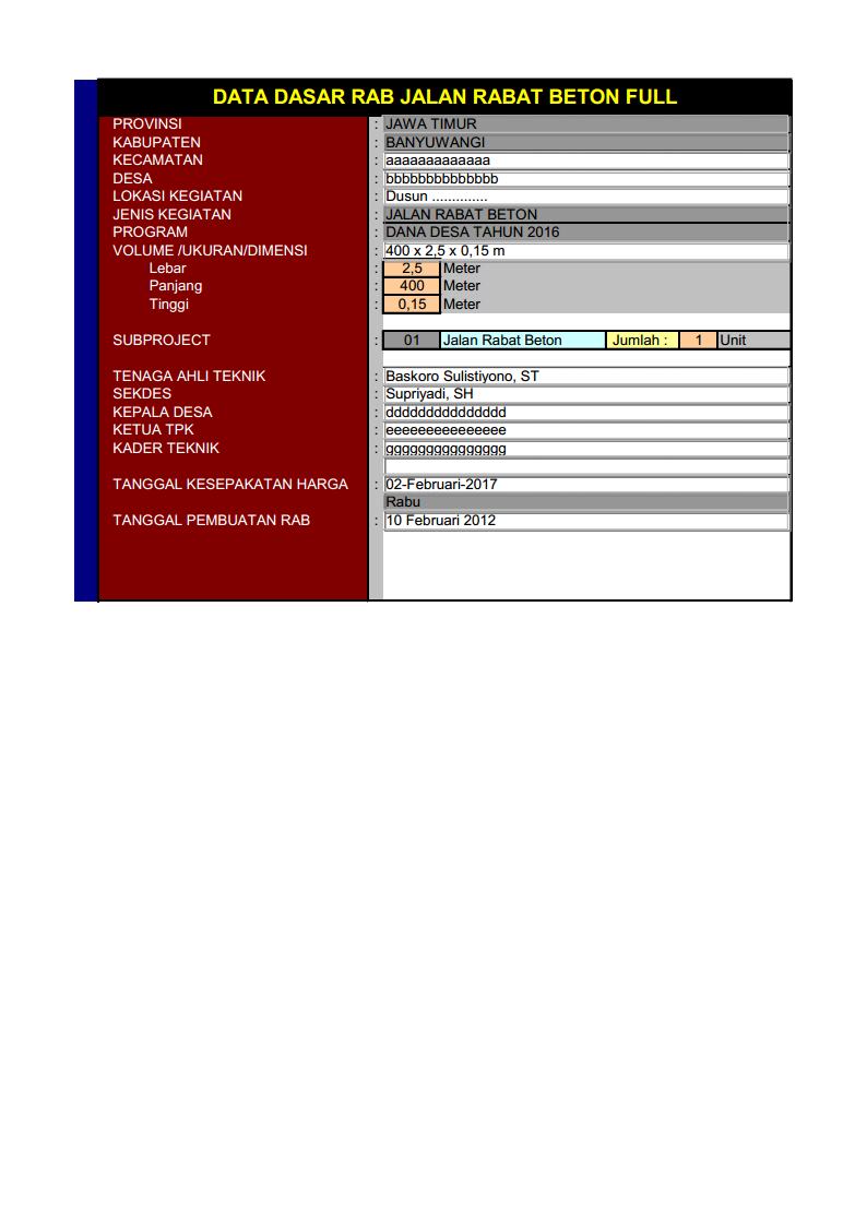 Info Terkini 40+ Standar Rabat Beton