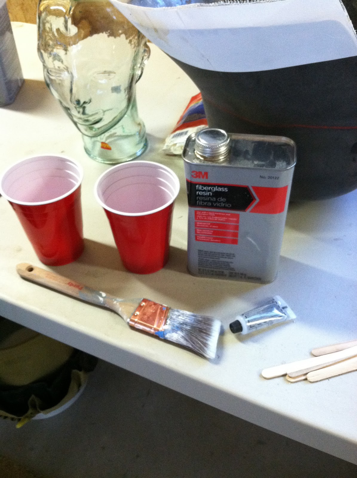 The Darker Side: Novice Guide to Fiberglassing