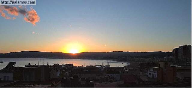 El temps a Palamós: Dissabte 31 de març: una tempesta molt dèbil