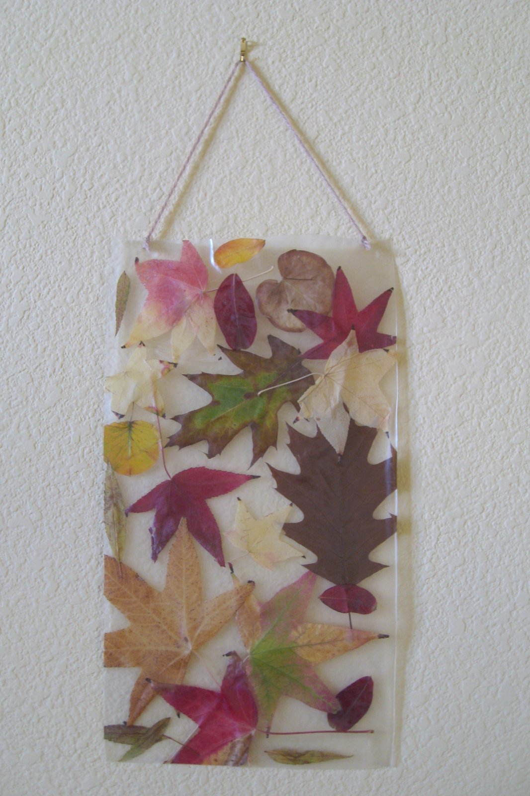 Cindy deRosier: My Creative Life: Fall Leaves Wall Hanging