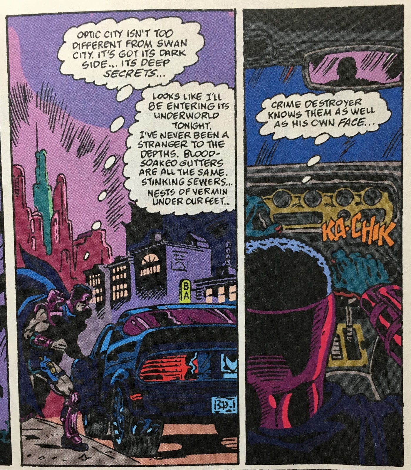 the shallow brigade: all time comics: crime destroyer #1