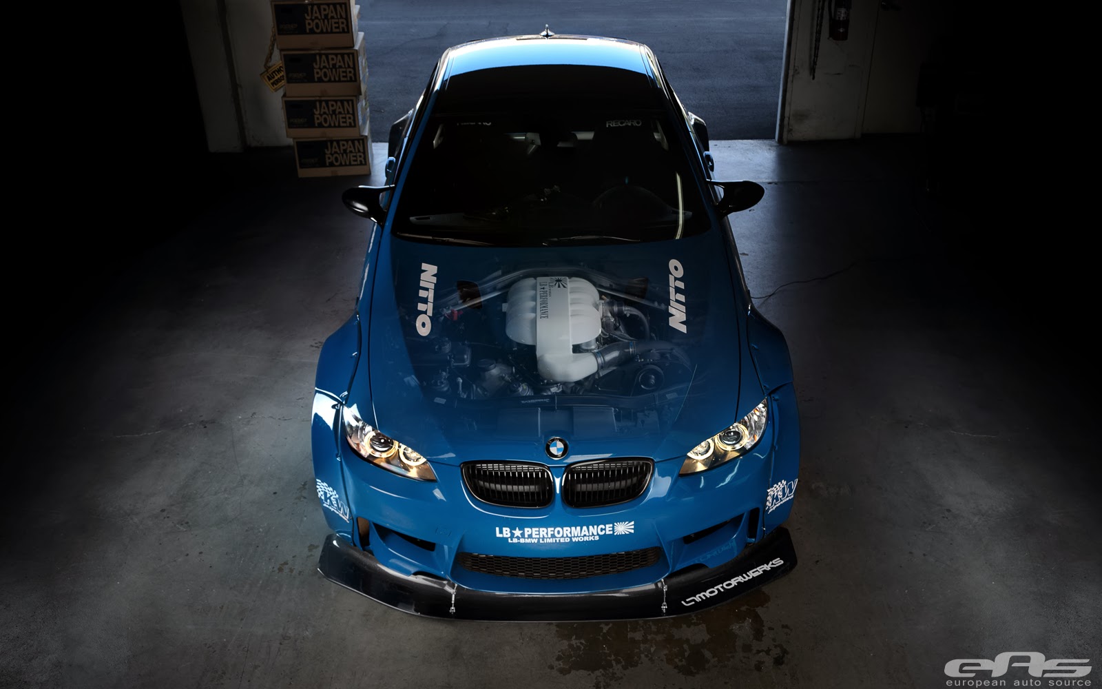 Laguna Seca Blue BMW E92 M3 With LB Performance Kit : ebeasts.com