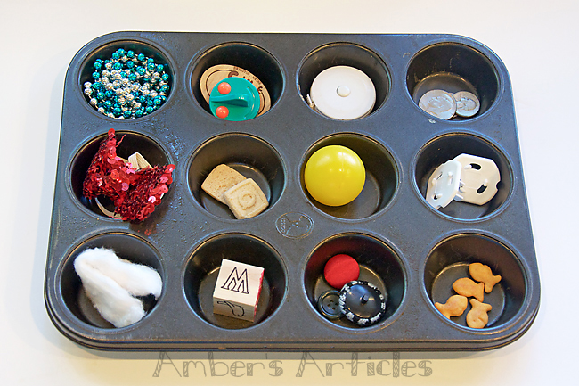 Click. Pray. Love: Pre-Toddler Activity #7: Muffin Pan Surprise