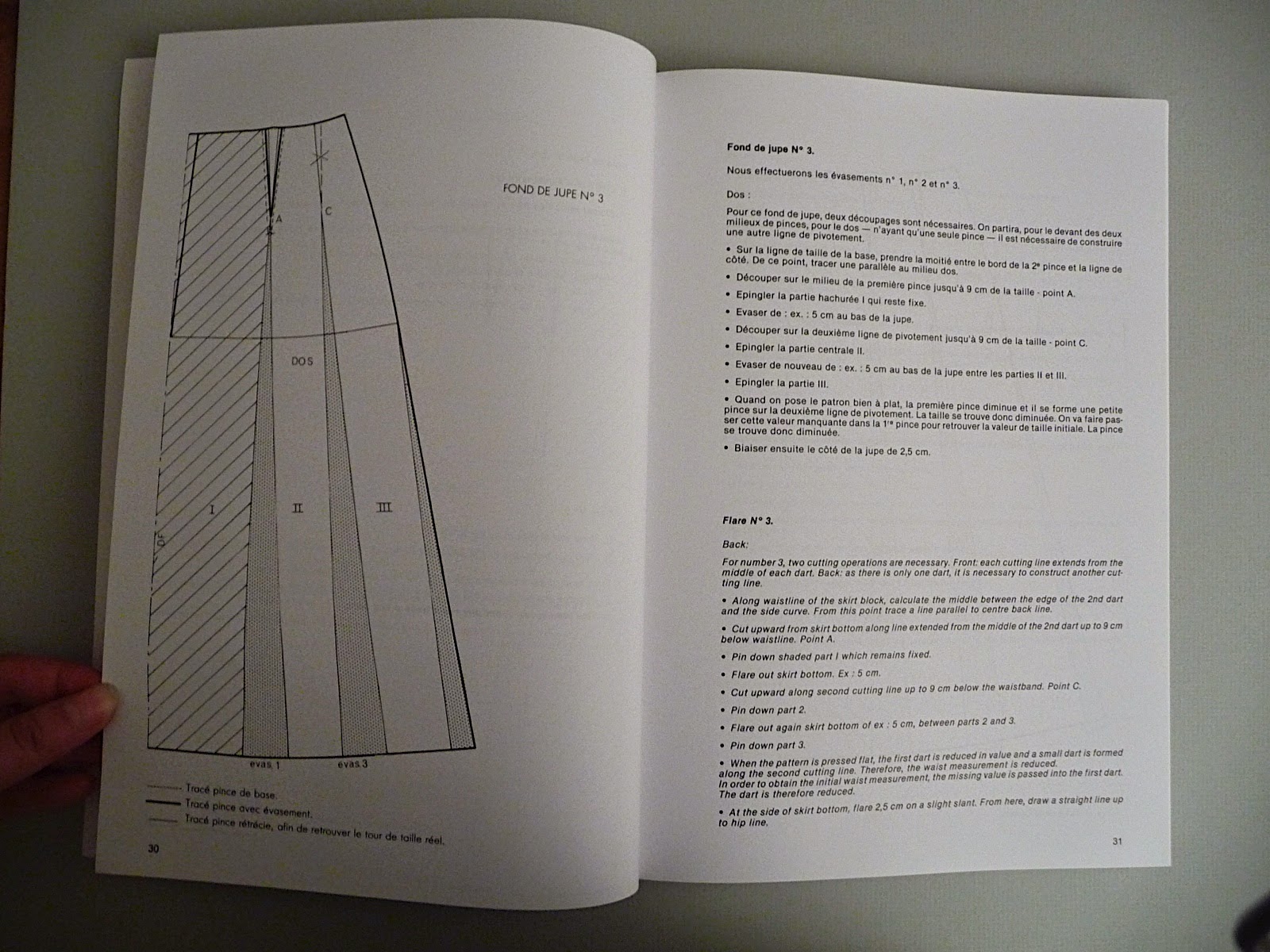 ESMOD Pattern Drafting Textbook - modelist kitapları