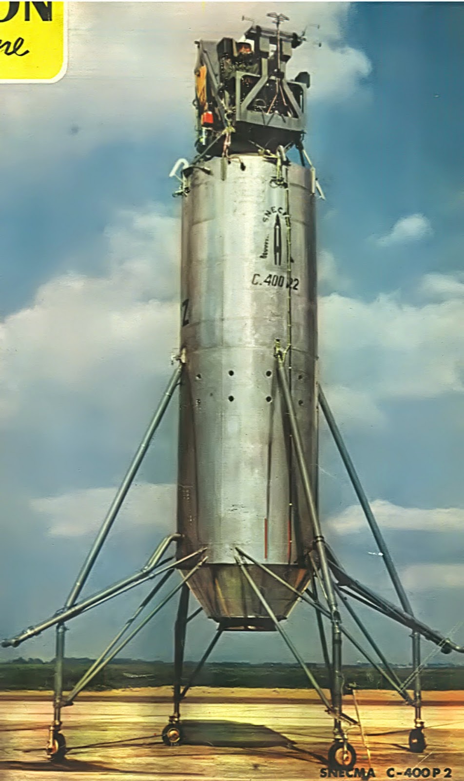 Découverte de maquettes: Le SNECMA C-400 P-1/P-2/P-3 "Atar Volant"