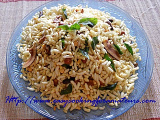 Masala Puffed rice/Masala pori/ Masala Murmure/ Pori Vagarane