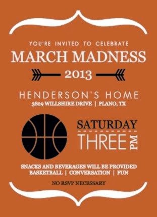 Giggle Bean: March Madness Party!