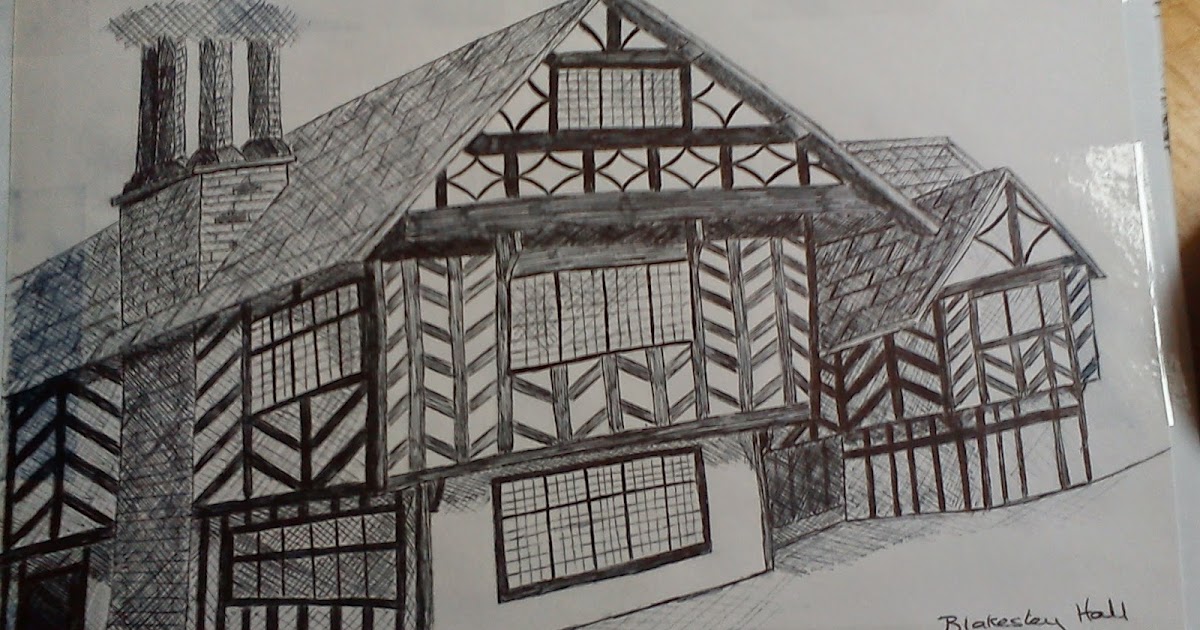 The All Craft Blog: Biro Ink drawings