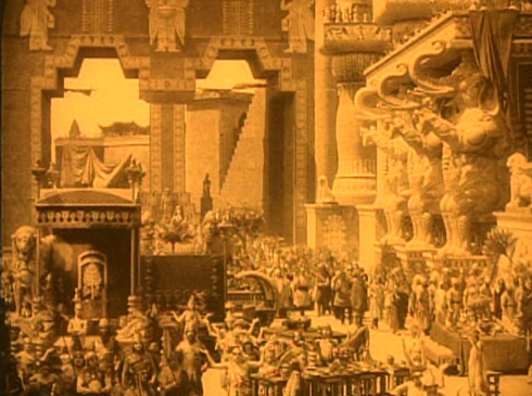 Gutted Arcades of the Past: D W Griffith's Intolerance 1916
