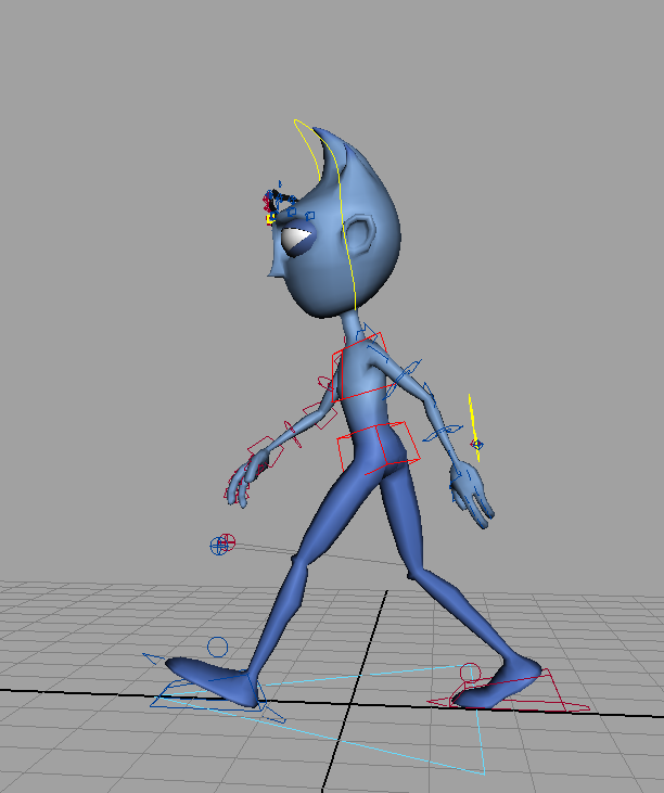 Courtney in the Wired- Animation II: Walk Cycle Tutorial